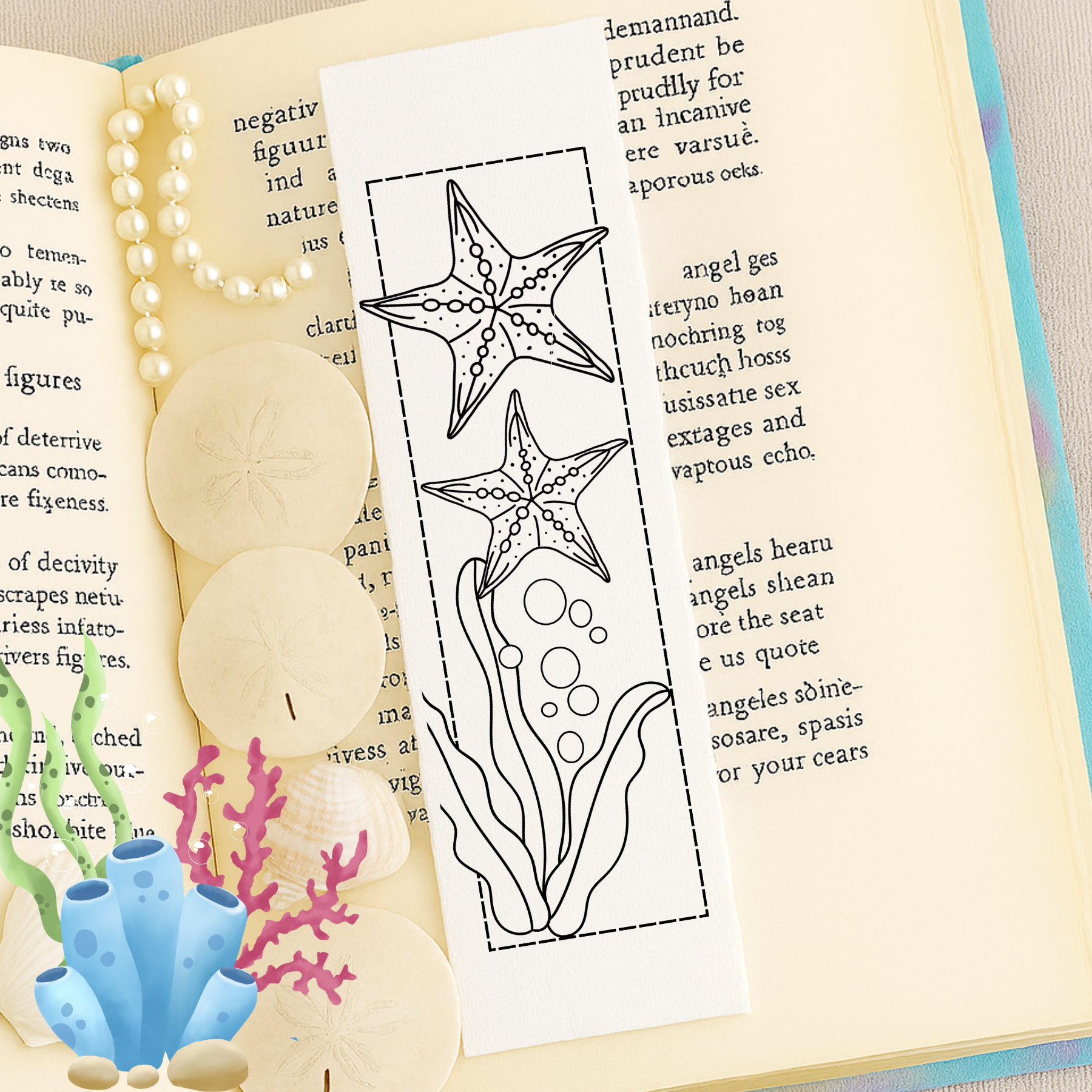 How To Make An Embroidered Bookmark - Nana Bumblebee